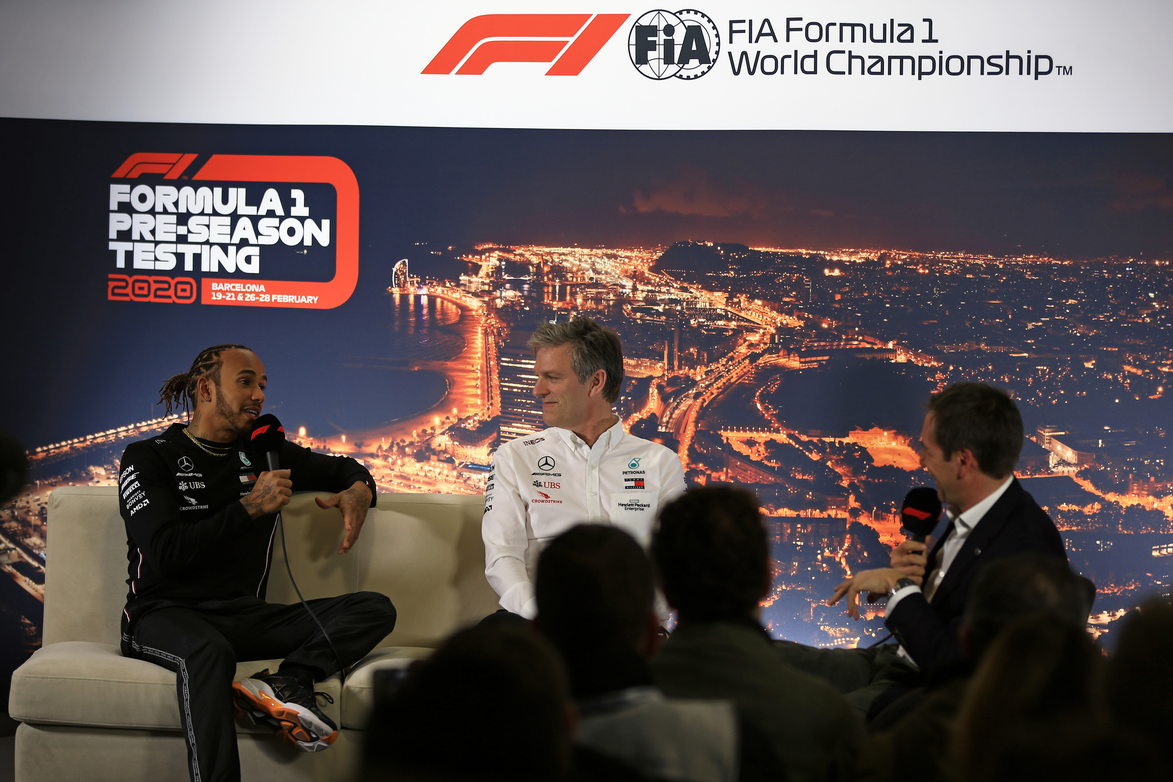 2020 Formula 1 Pre-Season Test 1 Day 2 Press Conference | Octane Photos